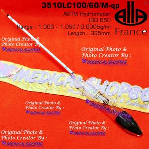 Jual ASTM Hydrometer Specific Gravity E100 111H ISO650. ALLA FRANCE ...