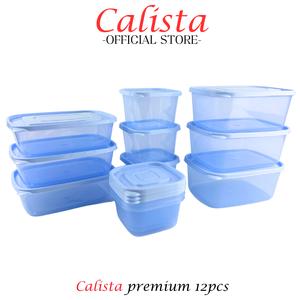 Jual [ CALISTA ] TOPLES SET PLASTIK CALISTA RUMOI PREMIUM SET ISI 12PCS ...