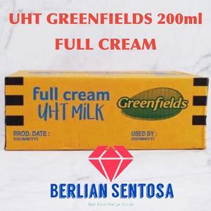 Jual Susu greenfields uht full cream 200ml greenfield uht fullcream ...
