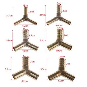Jual Konektor Sambungan Selang Bensin 3 Way Bentuk Y Bahan Tembaga ...