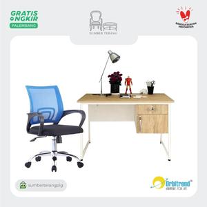 Jual Set Meja Kerja Kantor Minimalis Mason Orbitrend + Kursi Putar ...
