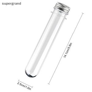 Jual Supergrand 10Pcs Botol Tabung Reaksi Pet Lab Transparan Silinder ...