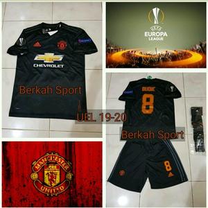 Jual Jersey MU 3rd Full Set Versi UCL dan Cetak Nama-nomor Sendiri ...