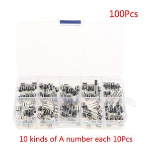 Jual Exqutilities Yuho 100pcs 250V Sekring Mini Sekring Tabung Kaca ...