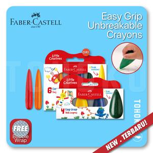 Jual Faber-Castell - Easy Grasp Bulb Crayons Genggam Jumbo Bayi Anti ...