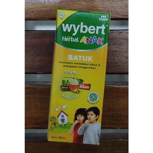 Jual Wybert Herbal Anak 60 ML Obat Batuk Anak Melenggakan Tenggorokan ...
