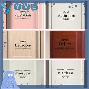 Jual Yve Stiker Pintu Diy Kantor Dapur Kamar Mandi Toilet Decals ...