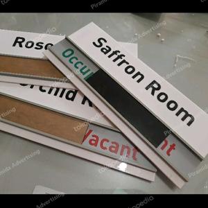 Jual Akrilik custom sign ruang board dipakai in use meeting rapat ...