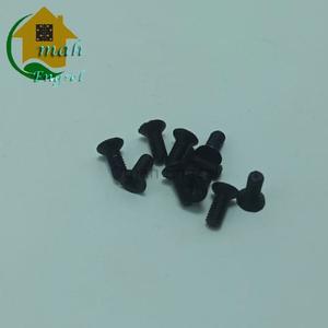 Jual Baut Skrup Tapping 5 x 5 mm Baut tapping Plastik Flat Hitam ( 10 ...