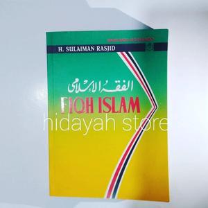 Jual Buku fikih sulaiman rasjid fiqh islam sulaiman rasyid - Jakarta ...
