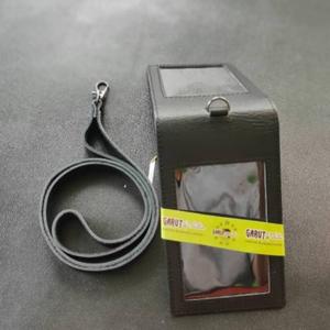 Jual Name Tag Kulit Asli Sapi 2 Muka Nametag Magnet Id Card Terbaru ...