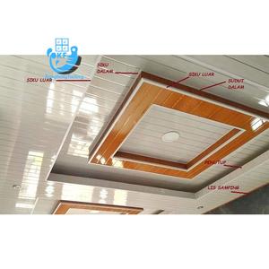 Jual Lis Plafon PVC 4m Per Batang / Lis Samping Siku Sudut Penutup ...