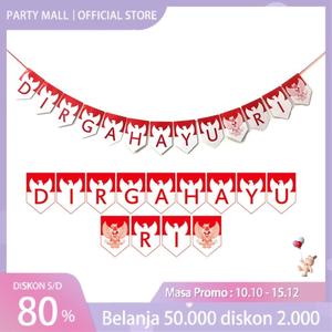 Jual Dijual Banner Bendera Merah Putih 17 Agustus Dirgahayu HUT RI ...