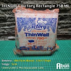 Jual thinwall 750 ml isi 25 pcs (dm/oti) trs - Jakarta Utara - Toko ...