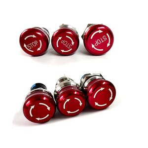 Jual 16mm 19mm 22mm stainless steel Emergency stop switch Push Button ...