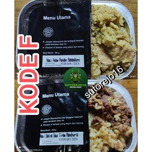 Jual nasi ransum naraga tni makanan darurat instan mre foodrations ...