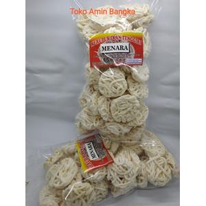 Jual arn kerupuk keriting ikan tenggiri khas bangka cap menara bentuk ...