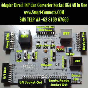 Jual Adapter Direct Emmc UFI Easy JTAG ATF RIFF Medusa Pro Sysco ...