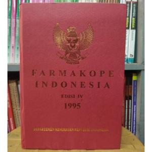 Jual Farmakope edisi 4 1995 - Jakarta Pusat - buku w | Tokopedia