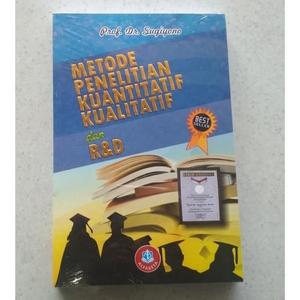 Jual BEST SELLER BUKU METODE PENELITIAN KUANTITATIF KUALITATIF DAN RND ...