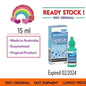 Jual Allergan optive lubricant eye drops 15ml obat tetes mata mata ...