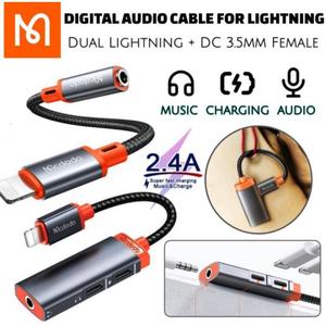 Jual Mc dodo converter splitter iphone jack 3.5MM MIC dual ligthing ...
