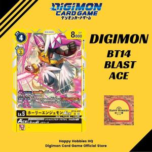 Jual Digimon Card Game BT14-037 Holyangemon Magnaangemon ACE Super Rare ...