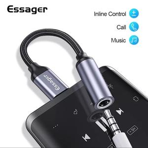 Jual Essager Converter USB Type C to Audio Jack 3.5mm Aux With DAC Chip ...