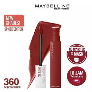 Jual [Original, 360] Maybelline Superstay Matte Ink Liquid Matte ...