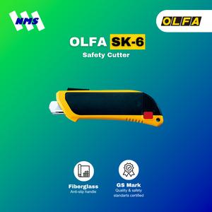 Jual OLFA SK-6 Safety Cutter Original Pisau Kater Pemotong - Jakarta Barat - NMStools | Tokopedia