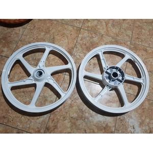 Jual ORI VELG CAST WHEEL OLD JUPITER Z CW ORIGINAL REPAINT PUTIH - Kab ...