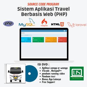 Jual Source Code Sistem Aplikasi Tiket Travel Berbasis Web PHP o1434 - Kota Denpasar - HARN ...