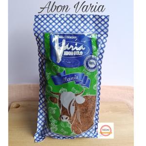 Jual new abon sapi asli varia 250 g. oleh -oleh khas solo harga promo ...