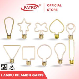 Jual FILAMEN GARIS / LAMPU GARIS / FILAMEN SHAPE - A04-BENTUK U ...