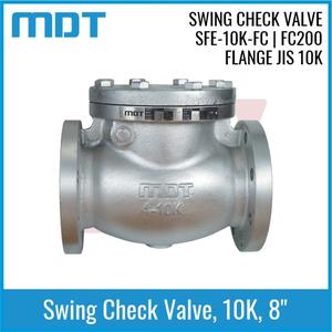 Jual MDT | SFE-10K-FC | Swing Check Valve, FC200, 10K, 8" Best ...
