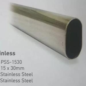 Jual Pipa Oval 15 x 30 mm Stainless Gantungan Baju Lemari 1 Meter ...