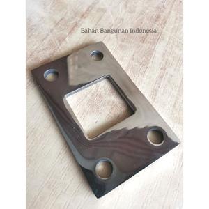Jual Tapak Stainless Minimalis Plendes 40x40 Tiang Railing Tangga ...