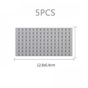 Jual Bata Tipis 5 Buah 8X16 Titik DIY Blok Bangunan Ukuran Kreatif ...