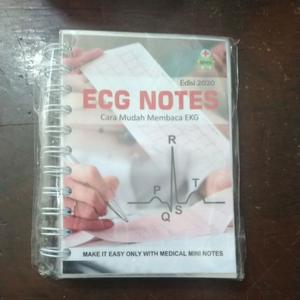 Jual ECG NOTES Cara Mudah Membaca EKG Make It Easy Only With Medical ...