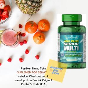 Jual ORIGINAL Puritan ABC Plus Senior Multivitamin Multi Mineral isi ...