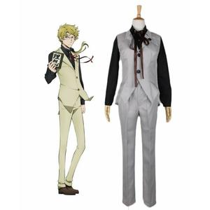 Jual Bungou Stray Dogs Kunikida Doppo Cosplay Costume Anime Male Ti ...