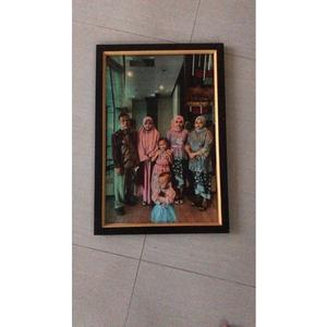 Jual cetak foto plus bingkai ukuran A3 plus bingkai 35cm x 52cm murah ...