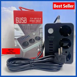 Jual Socket Listrik Stop Kontak Terminal Listrik 3 Lubang Colokan ...