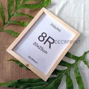 Jual Figura Kayu Jati Belanda Ukuran 8R Bingkai Frame Kayu Jati Belanda ...