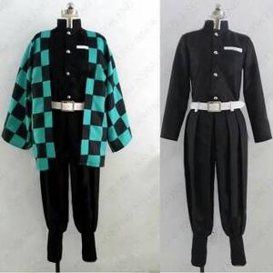 Jual TANJIRO KIMETSU NO YAIBA COSTUME YUKATA HAORI ANIME COSPLAY Ti ...