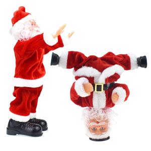 Jual FS Christmas Upside-down Street Dance Somersault Santa Claus ...
