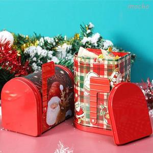 Jual Mocho Candy Box Kotak Kue Kering Besi Lucu Ornamen Kotak Kaleng ...
