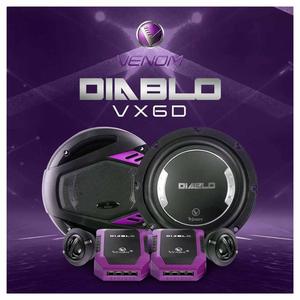Jual ORI Venom Diablo VX6D 2-Way 6.5 inch Split Component Speaker ...