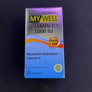 Jual Mywell Vitamin D3 1000 IU isi 20 - Jakarta Pusat - kumalaa id ...