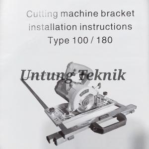 Jual Alat Bantu Potong Kayu Papan Track Circular Saw 820x410mm Circle ...